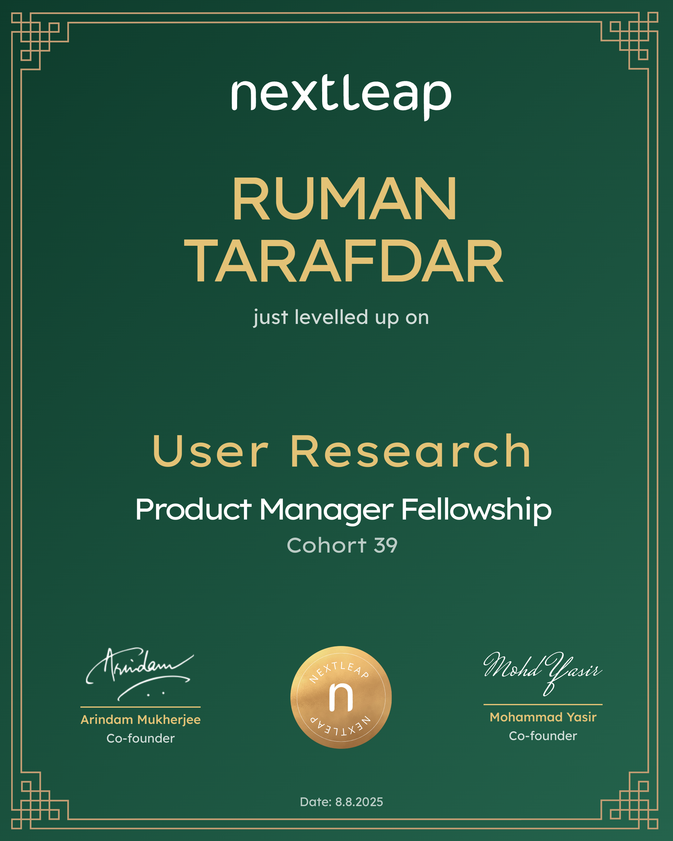 Product Manager Fellowship